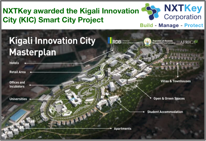 NXTKey Awarded Kigali Innovation City (KIC) Smart City Project » NXTKey ...